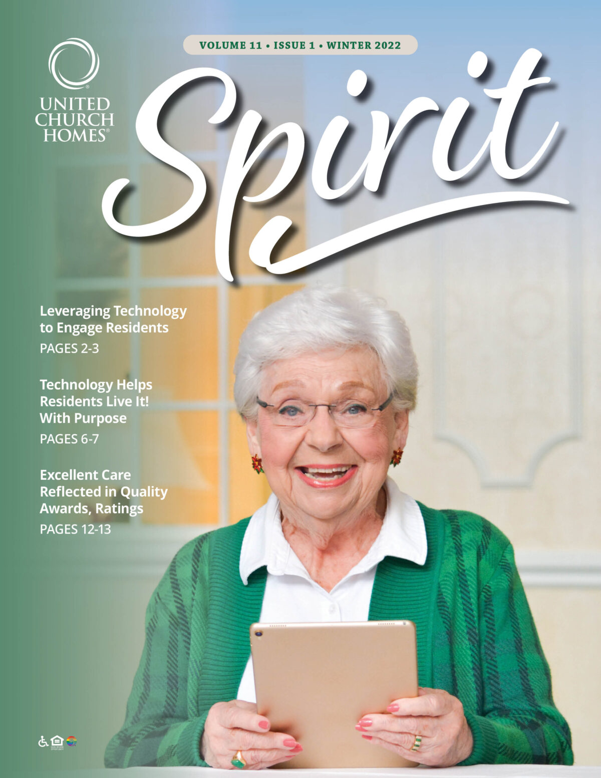 Spirit Magazine, Winter 2022 - United Church Homes