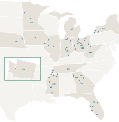 Locations - United Church Homes